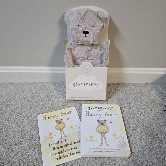 Slumberkins | Toys | Slumberkins Honey Bear Gift Set Feelings Gratitude ...